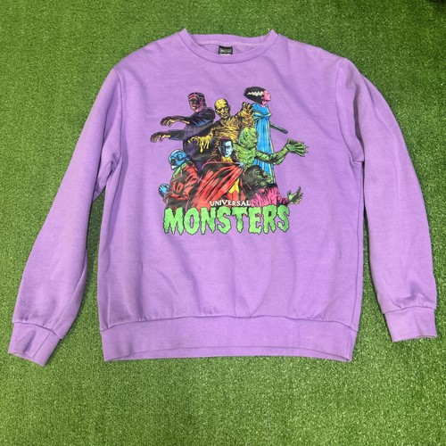 Universal Monsters X Cakeworthy Purple Sweatshirt Size L | eBay