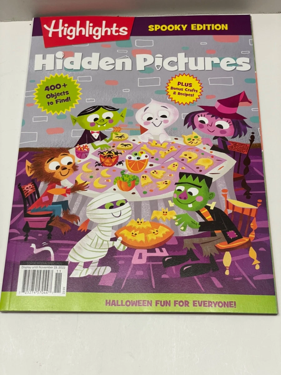 Highlights Hidden Pictures Printable Halloween