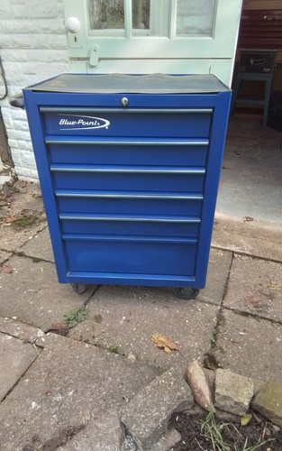Blue Point Blue Tool Box /roll cab | eBay UK