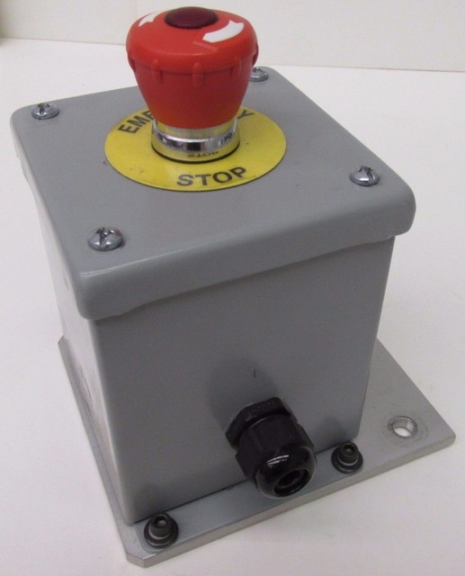 Emergency Stop Box 5" x 4" x 7" 42806DW | eBay