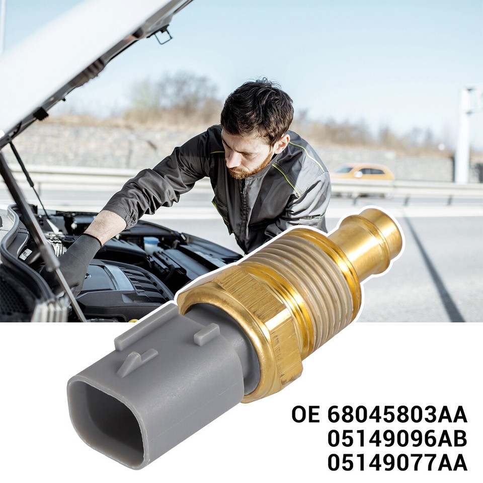 Engine Coolant Water Temp Temperature Sensor 5149077AB For Chrysler ...