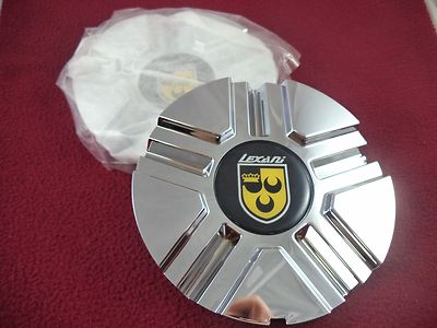 Lexani Wheels Chrome Custom Wheel Center Caps # C-4027 / CAP F-041 (SET ...
