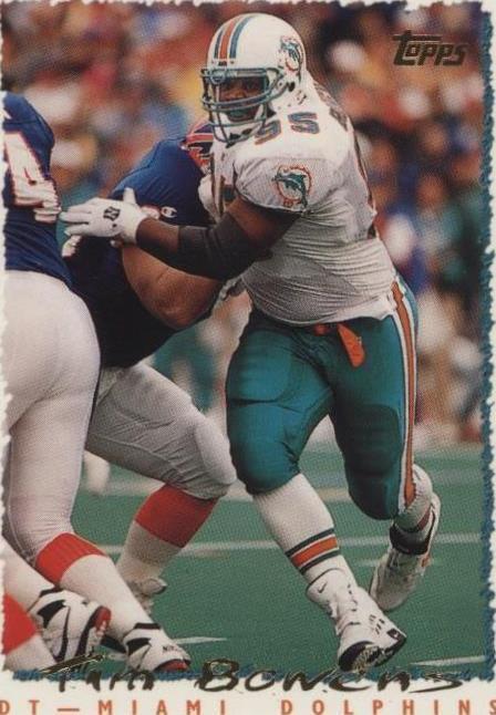 1995 Topps - Tim Bowens #160 for sale online | eBay