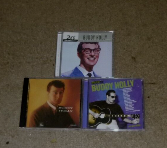Buddy Holly CD Lot of 3 Best of Buddy Holly Listen To Me Buddy Holly | eBay