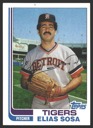 Elias Sosa #112T 1982 Topps Traded Detroit Tigers | eBay