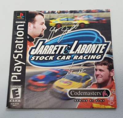 Jarrett & Labonte Stock Car Racing - Sony Playstation 1, Ps1 | eBay