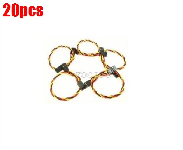 20Pcs Dupont Wire Cable Line 3P-3P Pin Header Connector Compatible W 2 ...