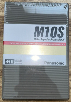 Panasonic AU-M10S Metal Tape for Exclusive For MII Format | eBay