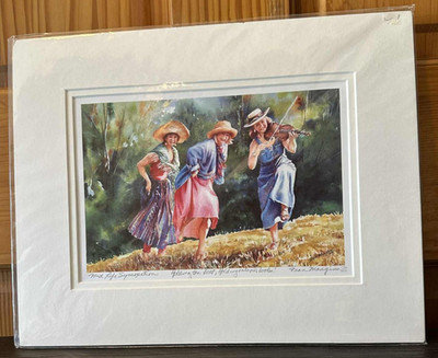 Fran Mangino Mid Life Syncopation Matted Signed Limited | eBay