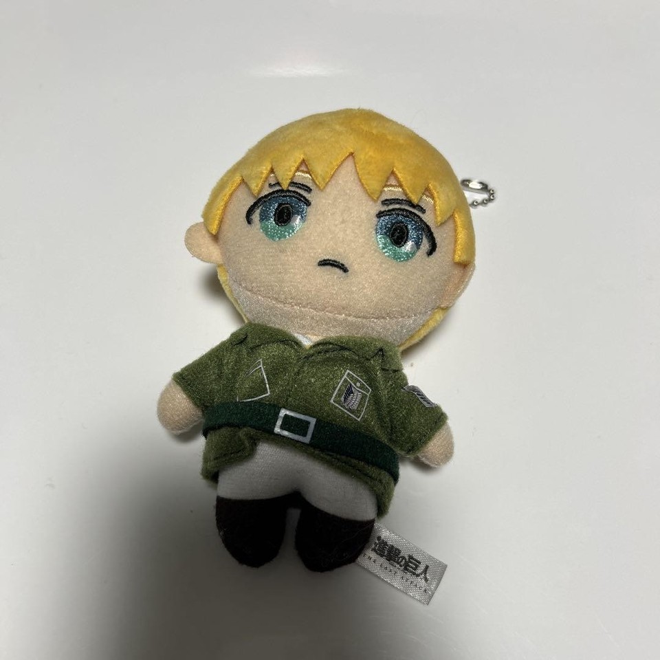 Attack on Titan Movie The Last Attack Armin Arlert Plush Toy Keychain ...