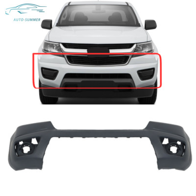 For 2015-2020 Chevrolet Colorado Front Upper Bumper Cover Primed Black ...