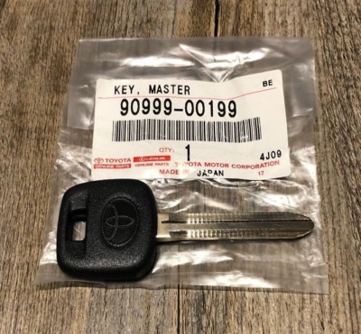 Genuine Toyota 90999-00199 Uncut Blank Key Fast Shipping Factory Part ...