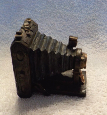 Small Black Folding Bellows Camera Figurine, paperweight, pen holder | eBay