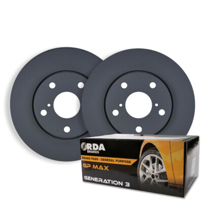 REAR DISC BRAKE ROTORS + PADS for Mercedes Benz W203 C180K 5/2002-6/ ...