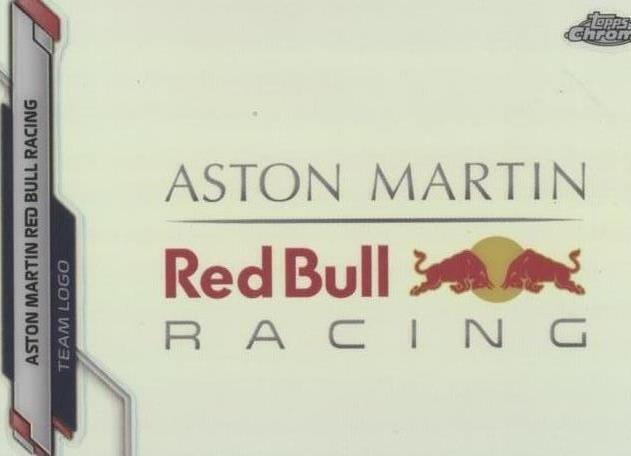 2020 Topps Chrome Formula 1 - Team Logos Aston Martin Red Bull Racing ...