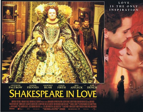 SHAKESPEARE IN LOVE Original US Lobby Card 5 Gwyneth Paltrow Joseph ...