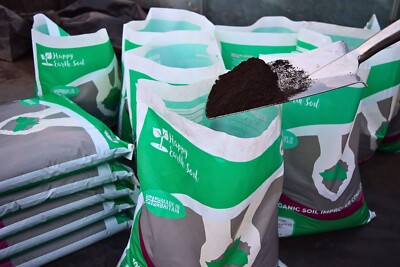 Soil Improver Compost and Top Dressing - 50 Litre bag - Happy Earth ...