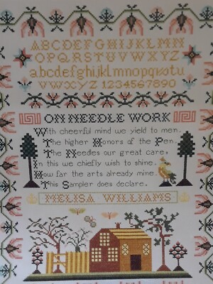 Vintage Paragon Museum Inspired Sampler Kit 0161Counted Cross stitch ...