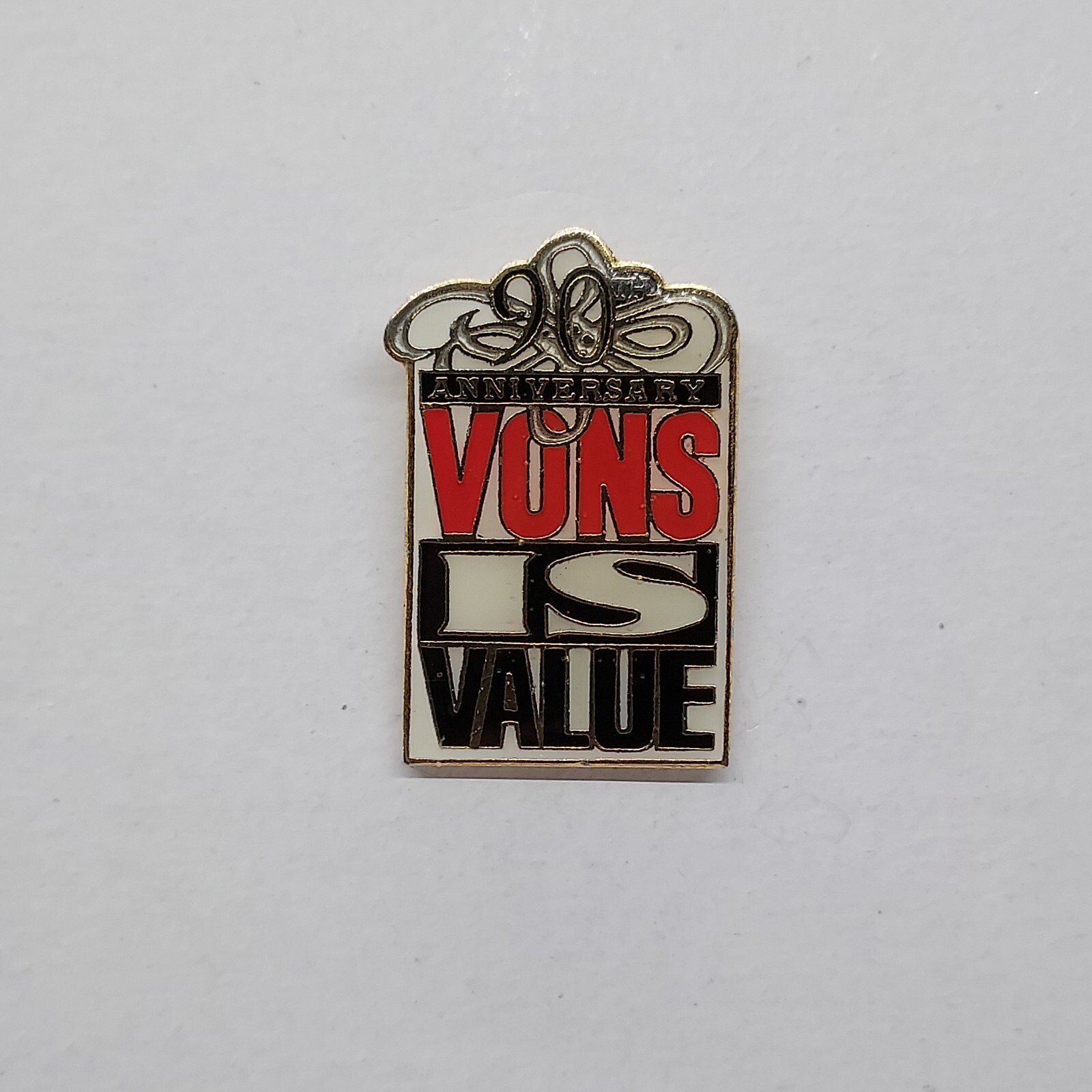 Vintage 90th Anniversary Vons is Value Enamel Pin | eBay
