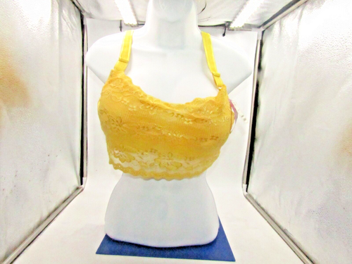 Woman's padded lace Sexy Lingerie 42D Cup Color Yellow. | eBay