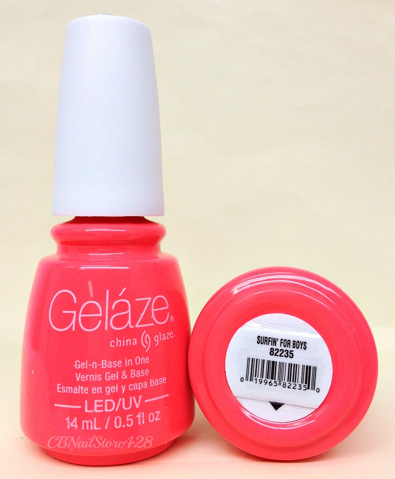 Gelaze by China Glaze -Nail Gel Polish- Gel-n-Base In One - Series 2 ...