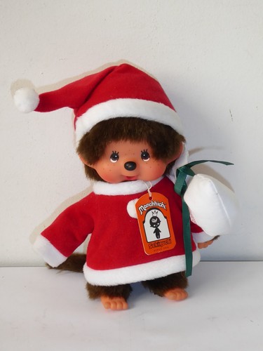 Kiki Monchhichi - Peluche Père Noël - Santa Claus - Neuve avec tag ...