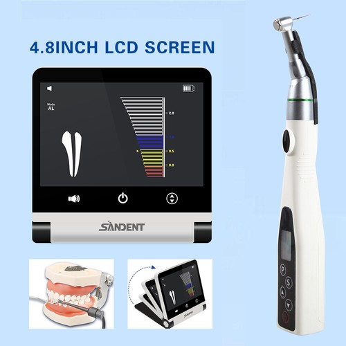 Dental Cordless LED Endo Motor 16:1 Contra Handpiece/ Apex Locator ...