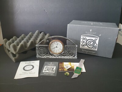 Waterford Newgrange Quartz Clock Romance of Ireland Collection Rare ...