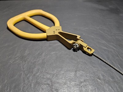 F-16 EJECTION seat Lower EJECT handle/ Pull To Eject Handle/ Fighter ...