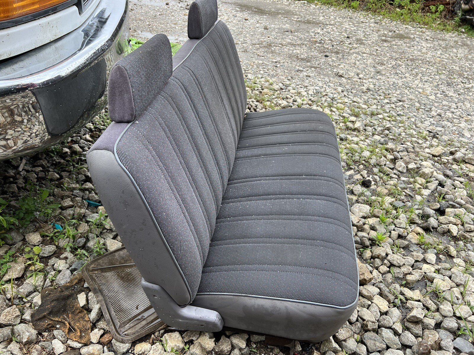 1994-1996 Dodge Dakota Regular Cab Front Full Bench Seat w/ Tracks ...