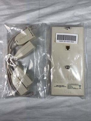 2Wire DSL Filter Kit, 1 Single-line wall mount outlet & 4 in-line DSL ...