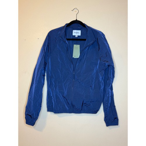 Goodfellow & Co Mens Lightweight Windbreaker Blue Zip Up Track Jacket ...