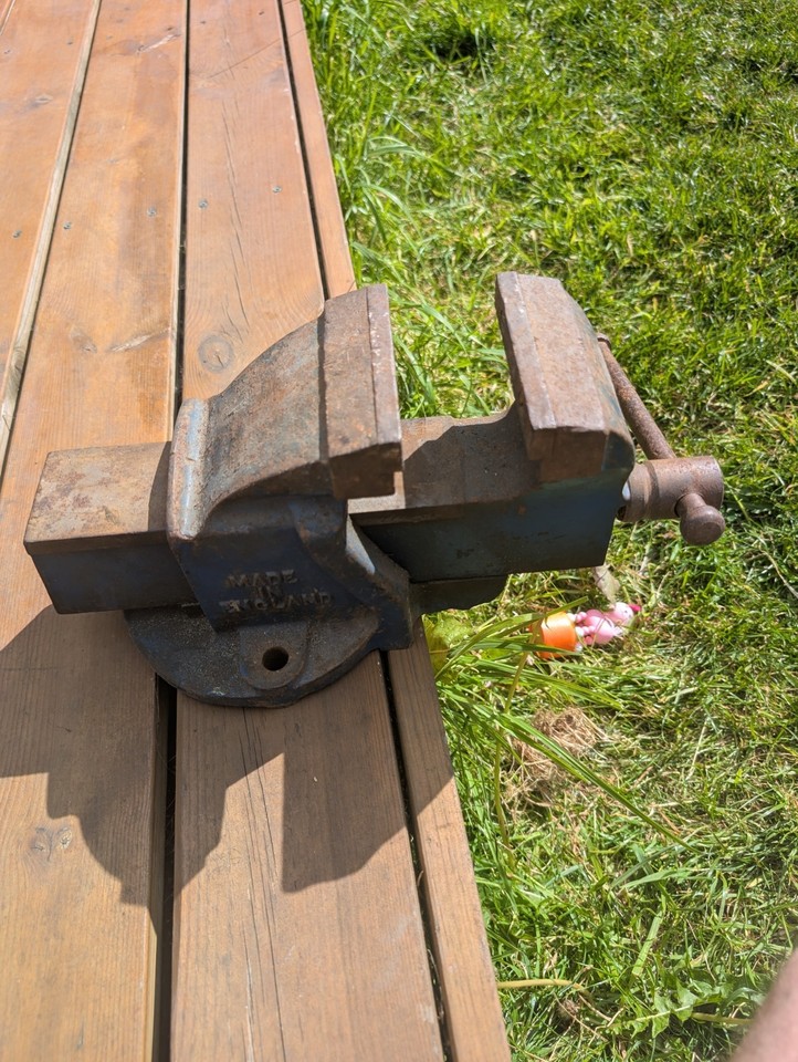 Vintage Record No. 3 Bench Vice 4" Jaws, Made in England. | eBay UK