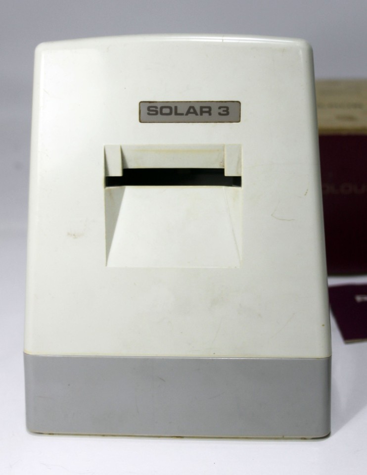 PHOTAX SOLAR 3 Colour Viewer 35mm SLIDE VIEWER + BOX and INSTRUCTIONS ...