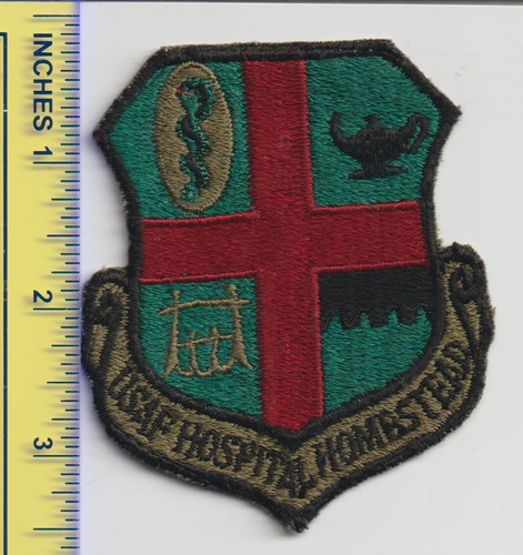 US Air Force Subdued Patch US Air Force Hospital Homestead AFB | eBay