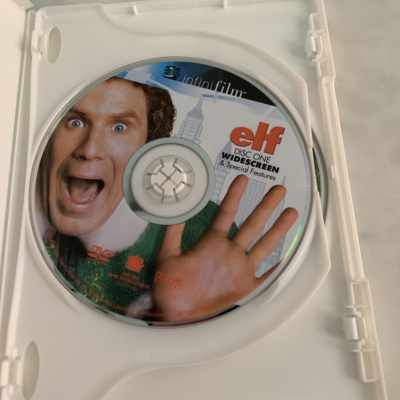 Elf (DVD, 2003) 2-discs - Will Ferrell Christmas 794043716829| eBay