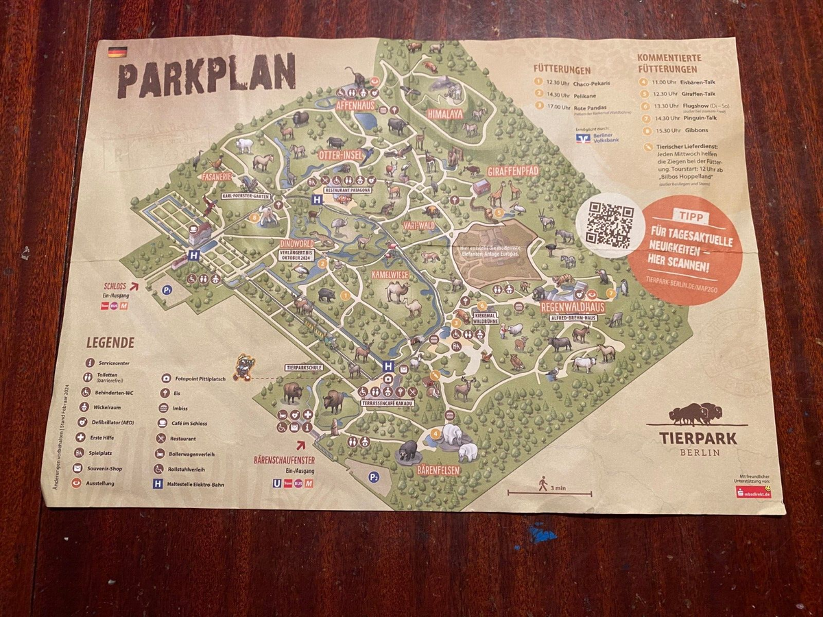 Map Of Berlin Tiergarten