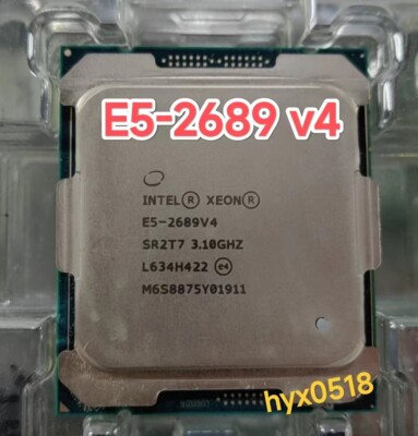 Intel Xeon E5-2689 V4 3.10GHz 10-Core 25MB LGA2011-3 Server Processor ...