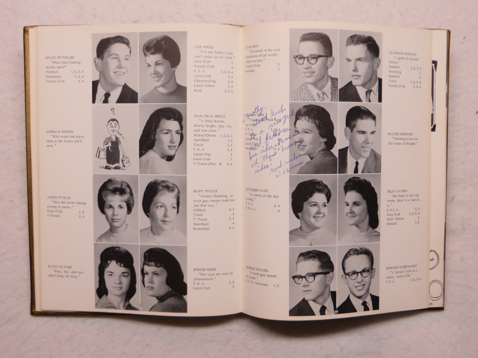 1961 DAVISON HIGH SCHOOL YEARBOOK DAVISON MI | eBay