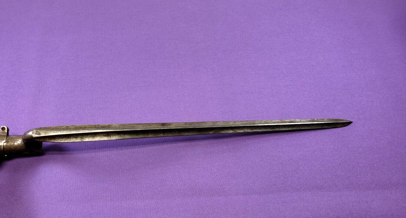 Scarce U.S. Cadet Rifle Model 1868/69 Socket Bayonet "W" & "U.S ...