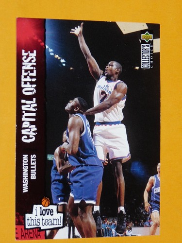 CHRIS WEBBER WASHINGTON BULLETS USA 1996 NBA BASKETBALL UPPER DECK CARD ...