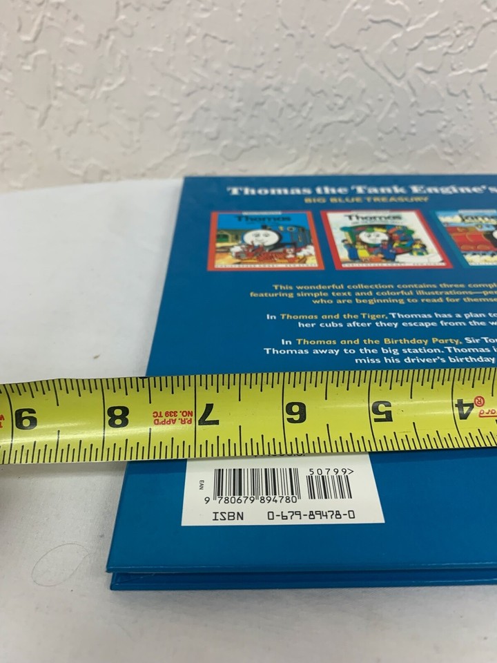 THOMAS THE TANK ENGINE BIG BLUE TREASURY BOOK BY CHRISTOPHER AWDREY ...