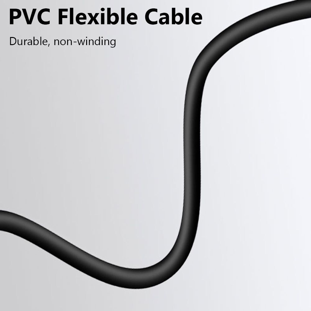 Headphone Volume Control Male to Male Audio Cable with Mic Aux Cord 3 ...