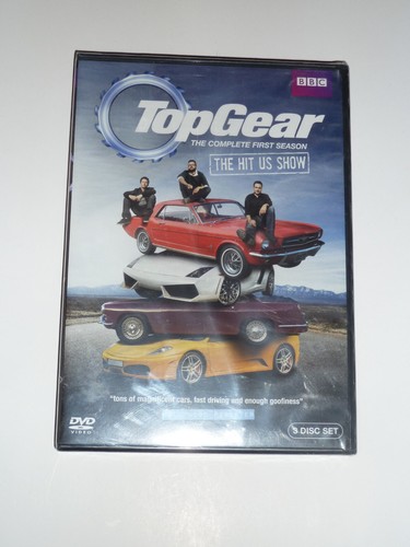 Top Gear USA: Season 1 DVD 4 Disc Set BBC TV auto tech series car show ...