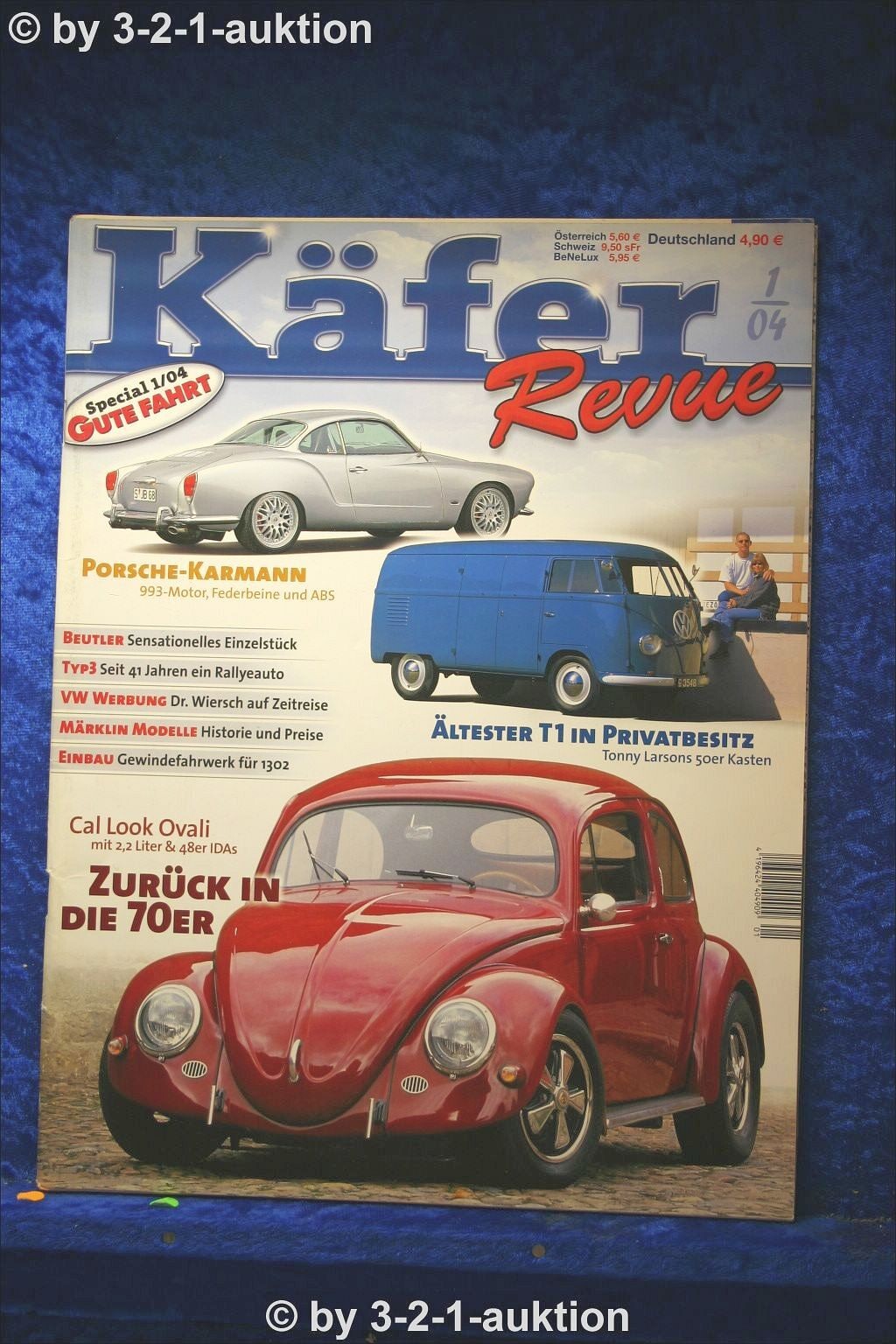 Bug Revue Nr.1 2004 u. A.T1, Romesch, 181, Typ3, Karmann Ghia, Ovali ...