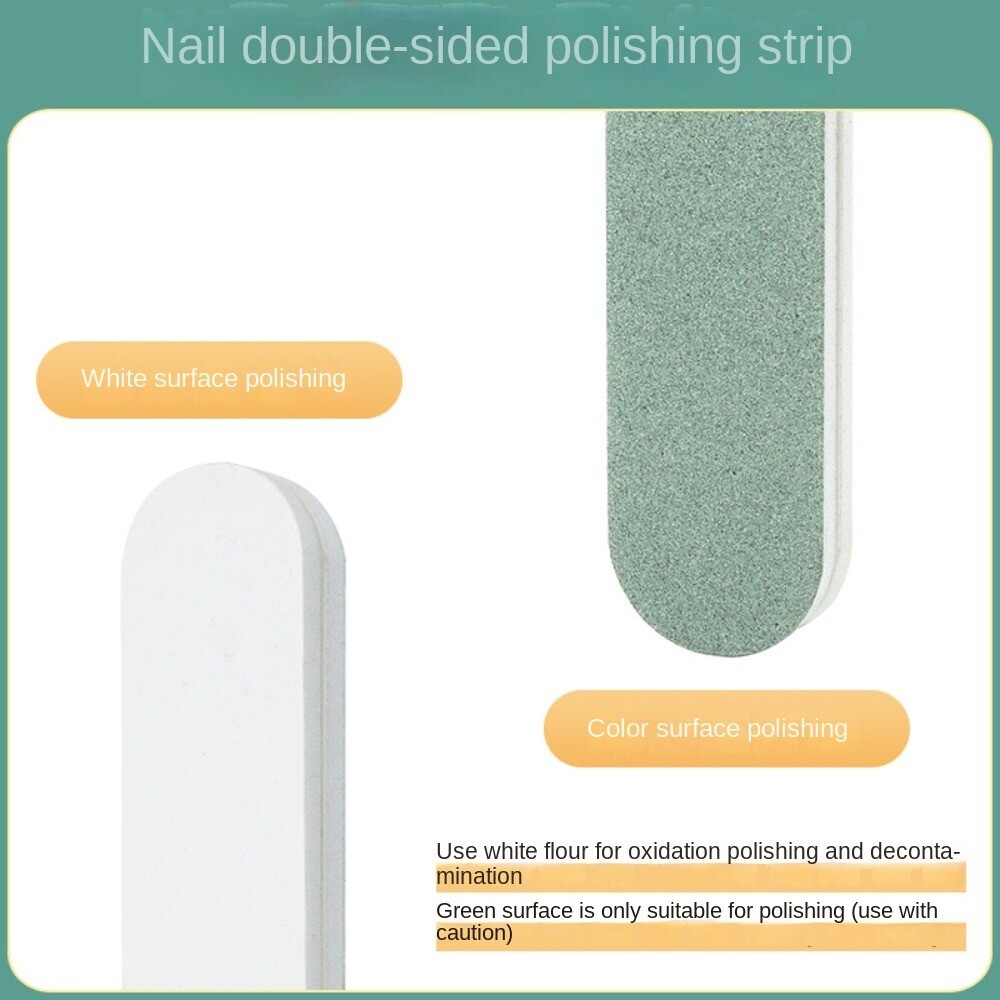 Mini Manicure Strip Sponge Manicure Tool Grinding Tools Nail Polishing ...