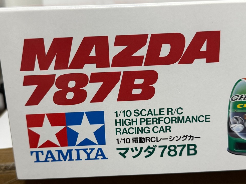 Tamiya 1/10 Mazda 787B Electric RC Car Radio Control 47518 New ...