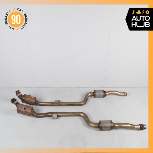 Mercedes W219 CLS550 E550 RWD Engine Left & Right Side Exhaust Downpipe ...