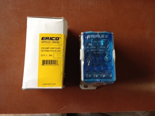 Eriflex, Connectors, Article: 569040, 250 A, 690 VAC | eBay
