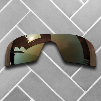 Polarized Copper Mirrored Replacement Lenses for-Oakley Oil Rig ...